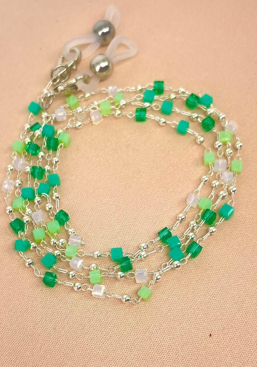 Стильная цепочка держатель для очков