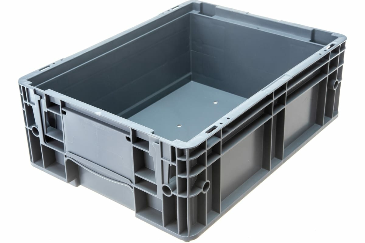 Ящик Тара. ру 4147-19899, п/п 396х297х147,5 мм серый цвет пластиковый для хранения