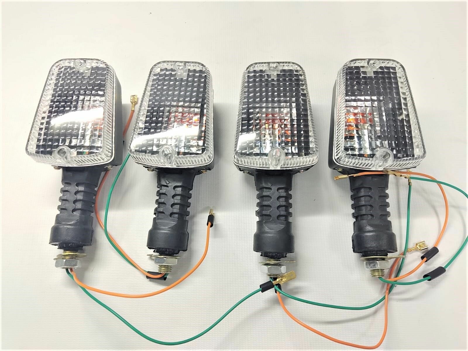 Поворотники Иж Орион, Урал белое стекло (комплект 4шт.)