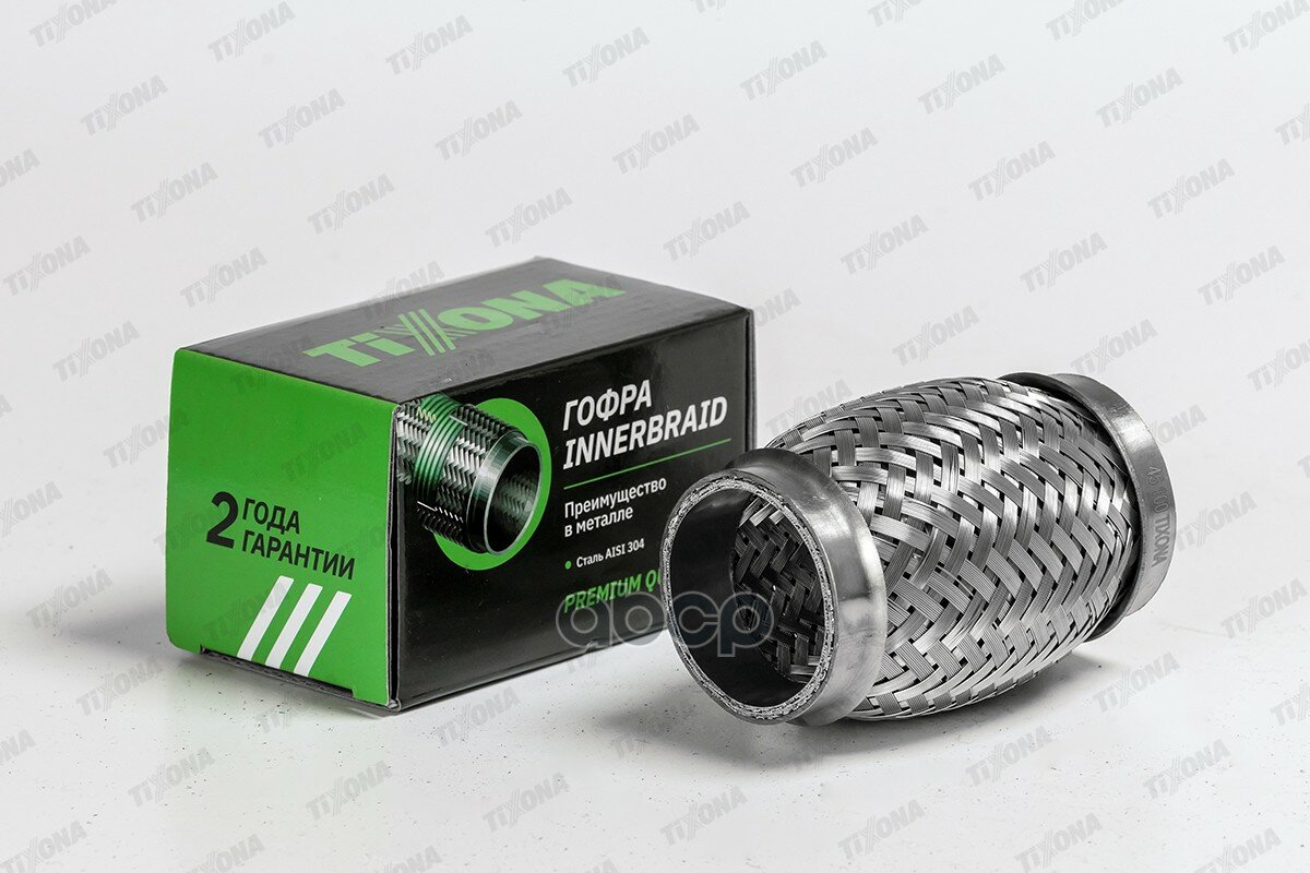 Гофра глушителя 45х100 мм Inner braid TIXONA 45100 Tixona арт. 45100