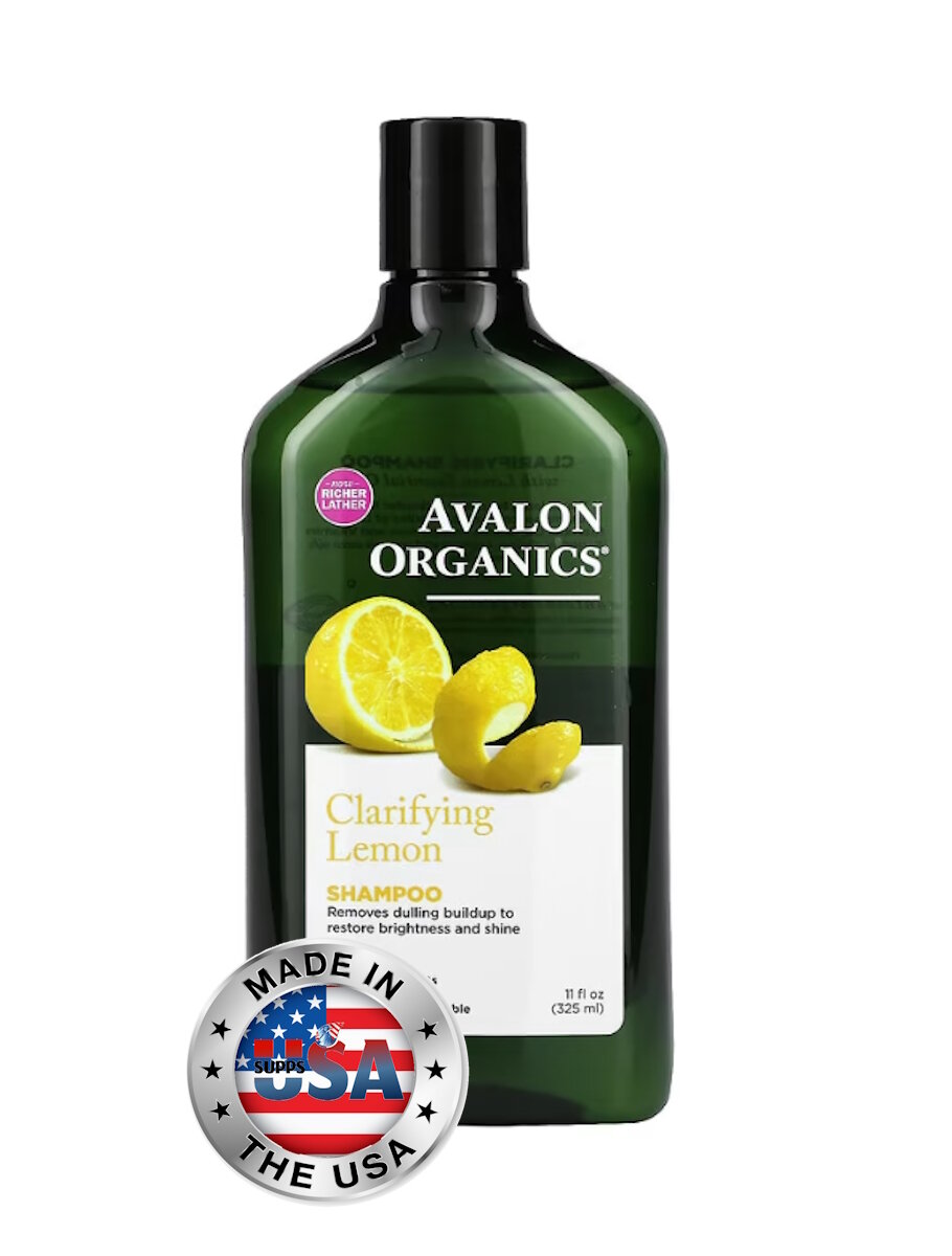 Очищающий шампунь Avalon Organics "Лимон", 325мл