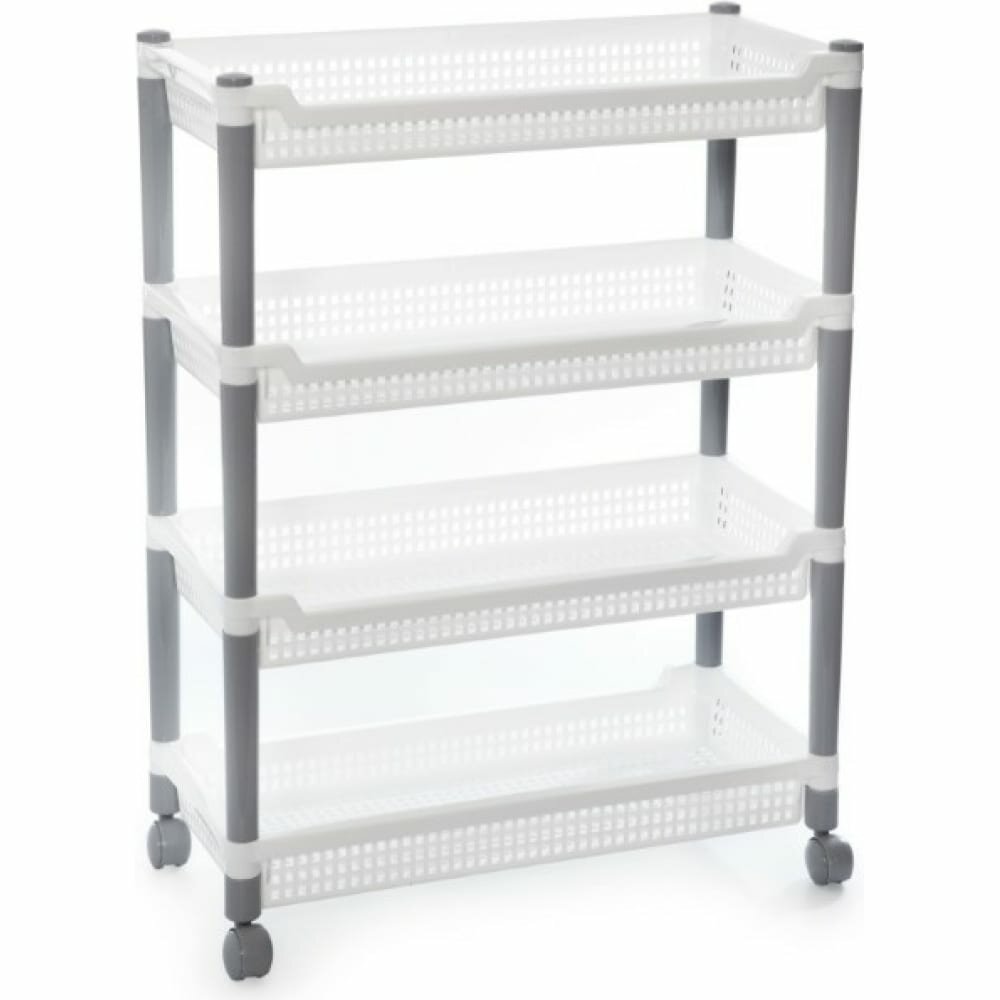 Узкая этажерка полимербыт Флер