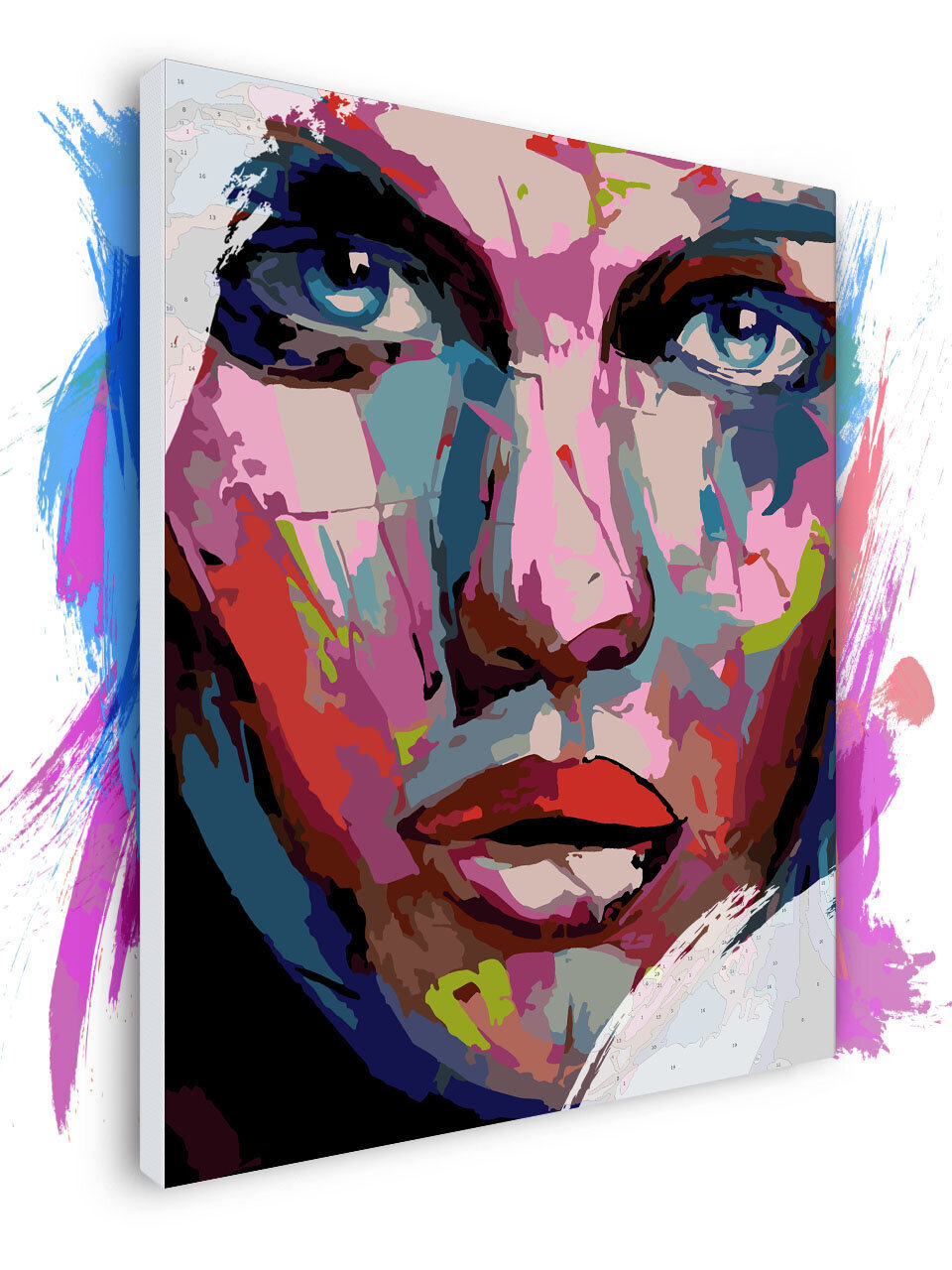 Картина по номерам на холсте Ледиколор, 30 х 40 см