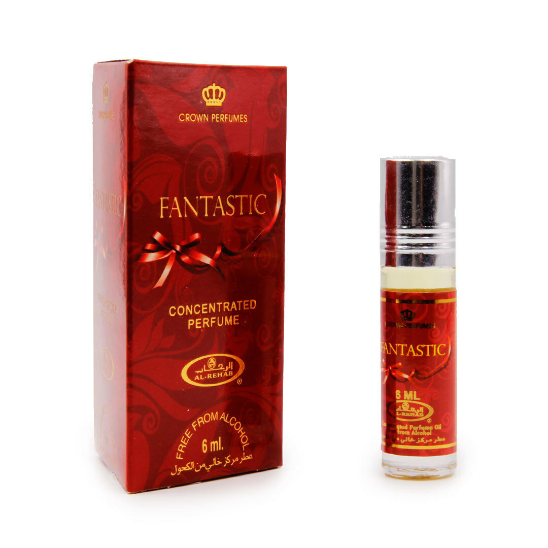 Al-Rehab Concentrated Perfume FANTASTIC (Масляные арабские духи фантастик, Аль-Рехаб), 6 мл.