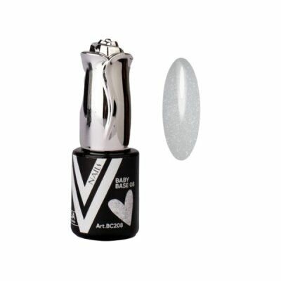 Vogue Nails, Цветные каучуковая база с блестками Baby Base #08 10мл