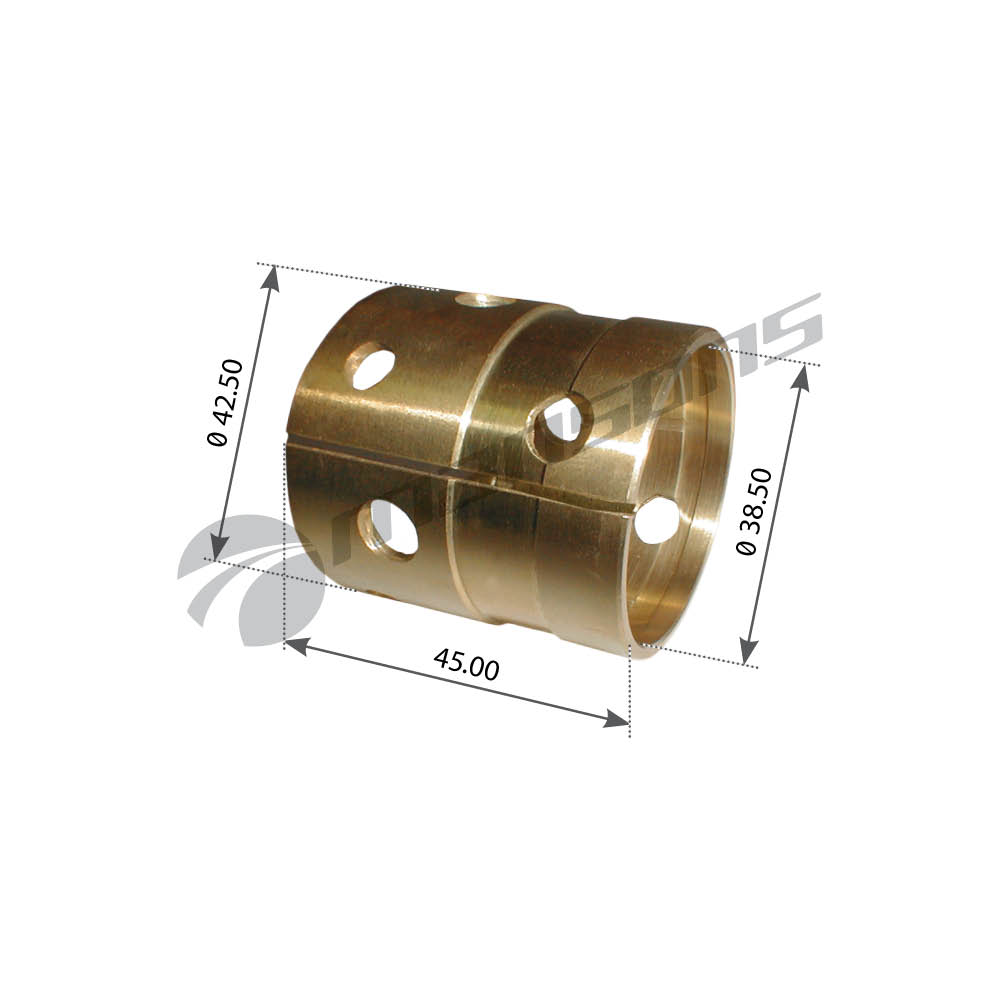 MANSONS MPB22 втулка торм. вала бронзов. d38,5xd42,5x45mm\ saf / trailor