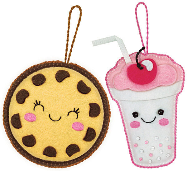 Клевер АФ 38-312-OI88 Набор Каваии-Френдз куки+шейк из фетра для создания милых игрушек