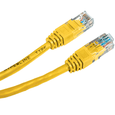 Патч-корд Hyperline H-YL, 1.5м (PC-LPM-UTP-RJ45-RJ45-C5e-1.5M-LSZ)