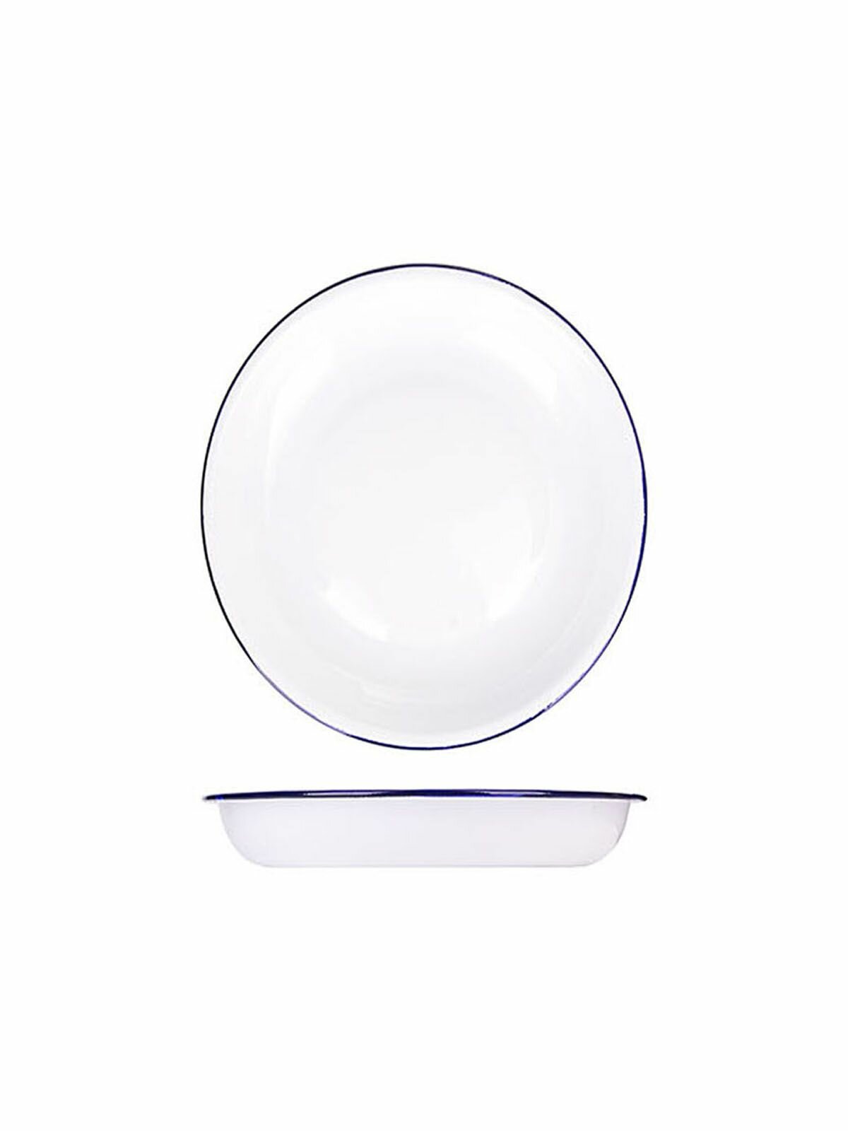 Тарелки глубокие 2 шт Prohotel, эмалированные, 21,5 см