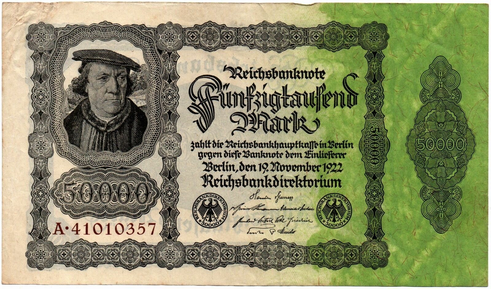 50000 марок 1922 года