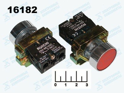 Кнопка 3SA8-BA42 красная без фиксации