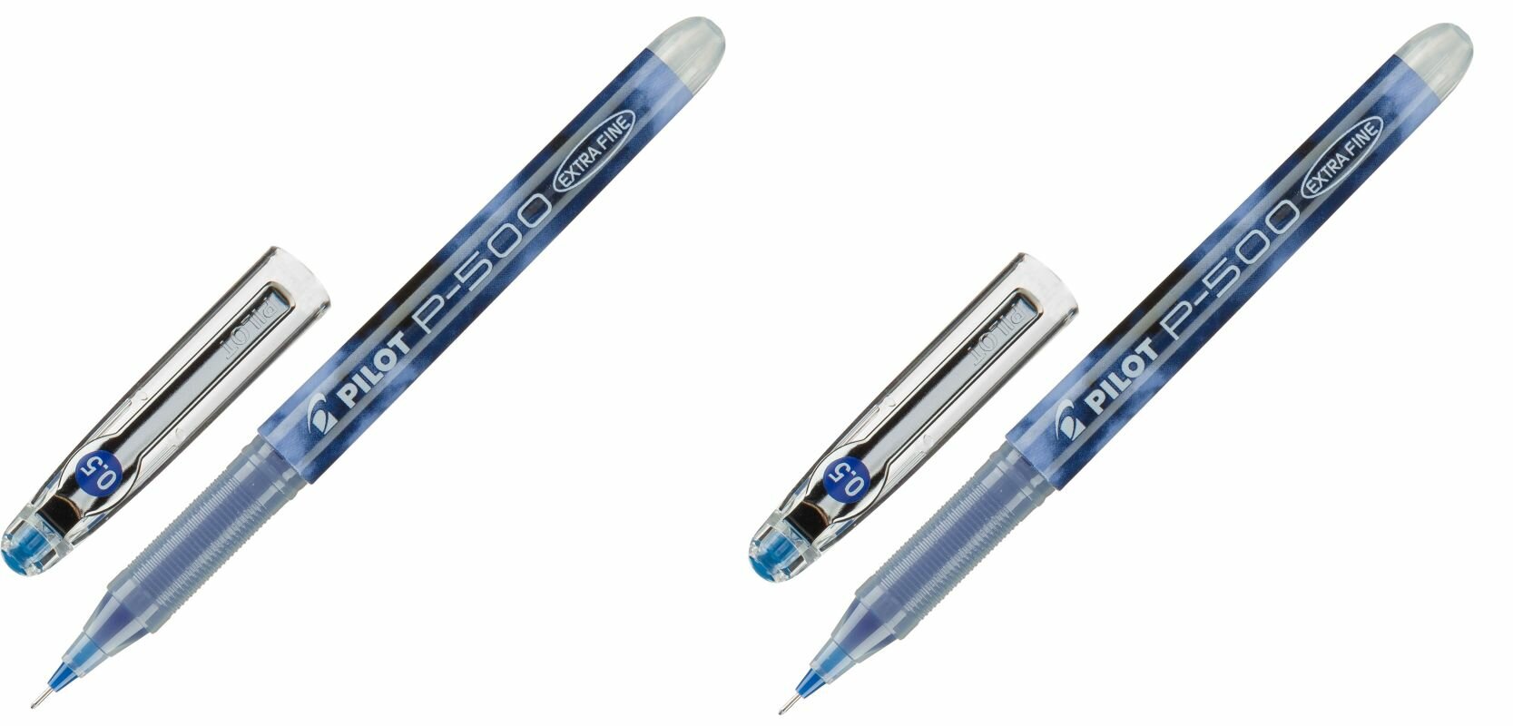 Pilot Ручка гелевая неавтоматическая жидкие чернила, синяя, 0,3 мм, 2 уп.