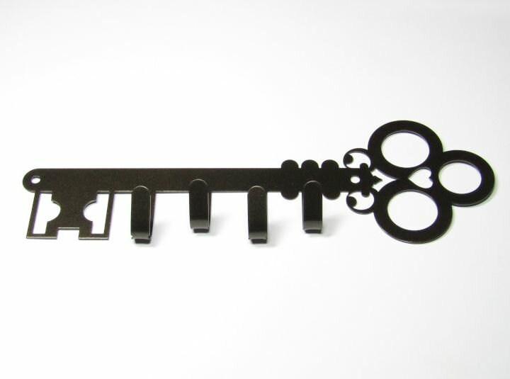 Ключница на стену ключ -SL бронзовый металлик NOEZ