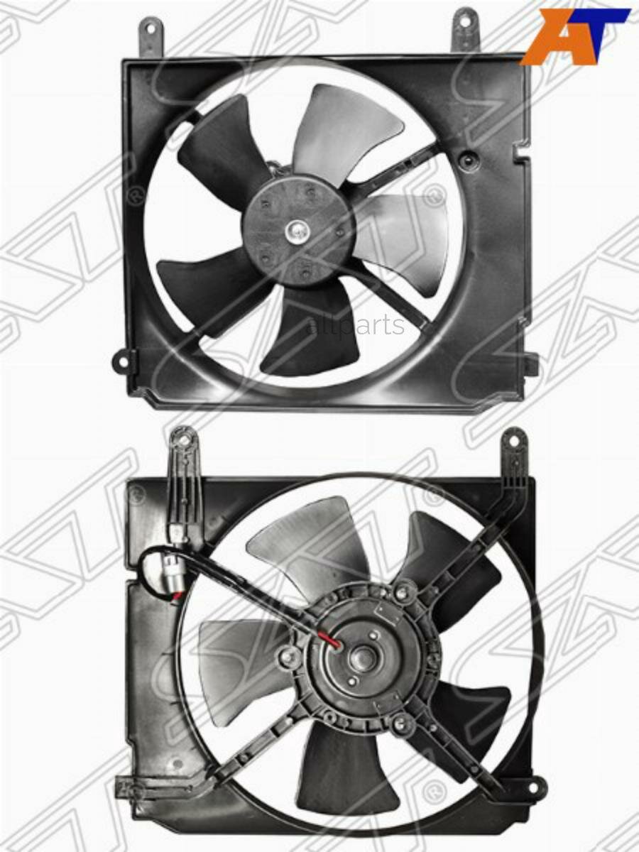 SAT ST-CVD1-201-A0 Диффузор Chevrolet Lanos 05-09 / Daewoo Lanos 97-08