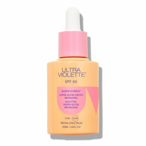 Ultra Violette Бронзирующее солнцезащитное средство с СПФ 50 Queen Screen Spf 50 Super Glow Drops Bronzing (30 мл)