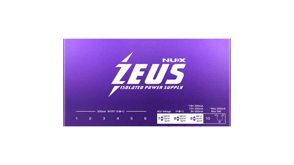 NIP-Z10 Zeus Изолированный блок питания, Nux
