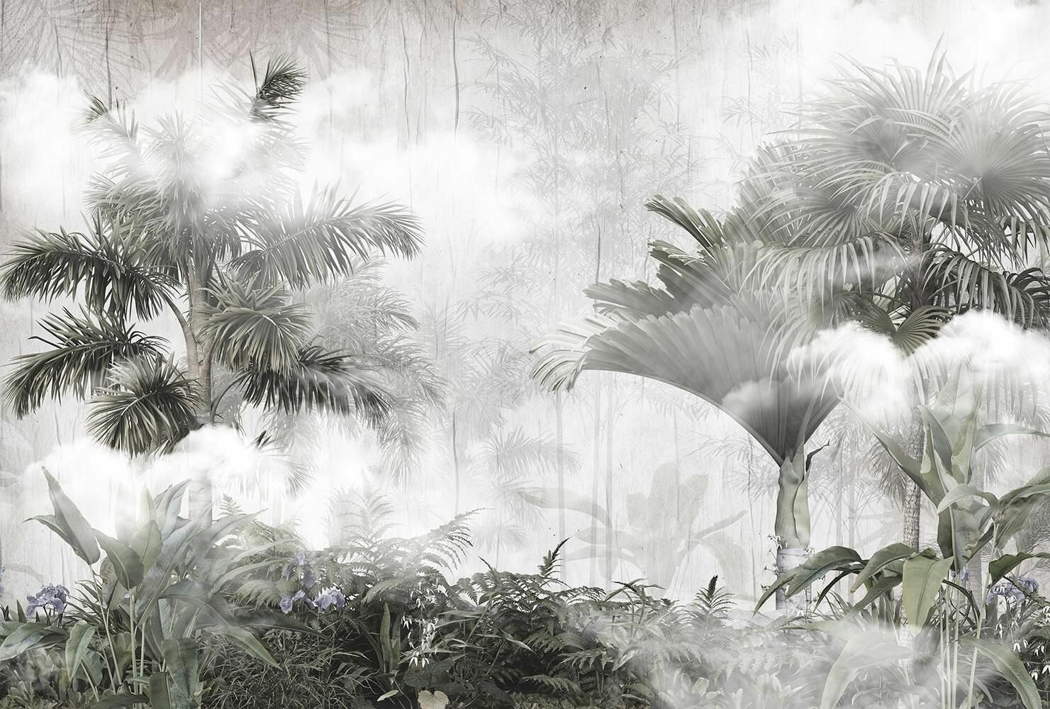 Фотообои Z-377 Тропическая растительность 400х270 DIVINO