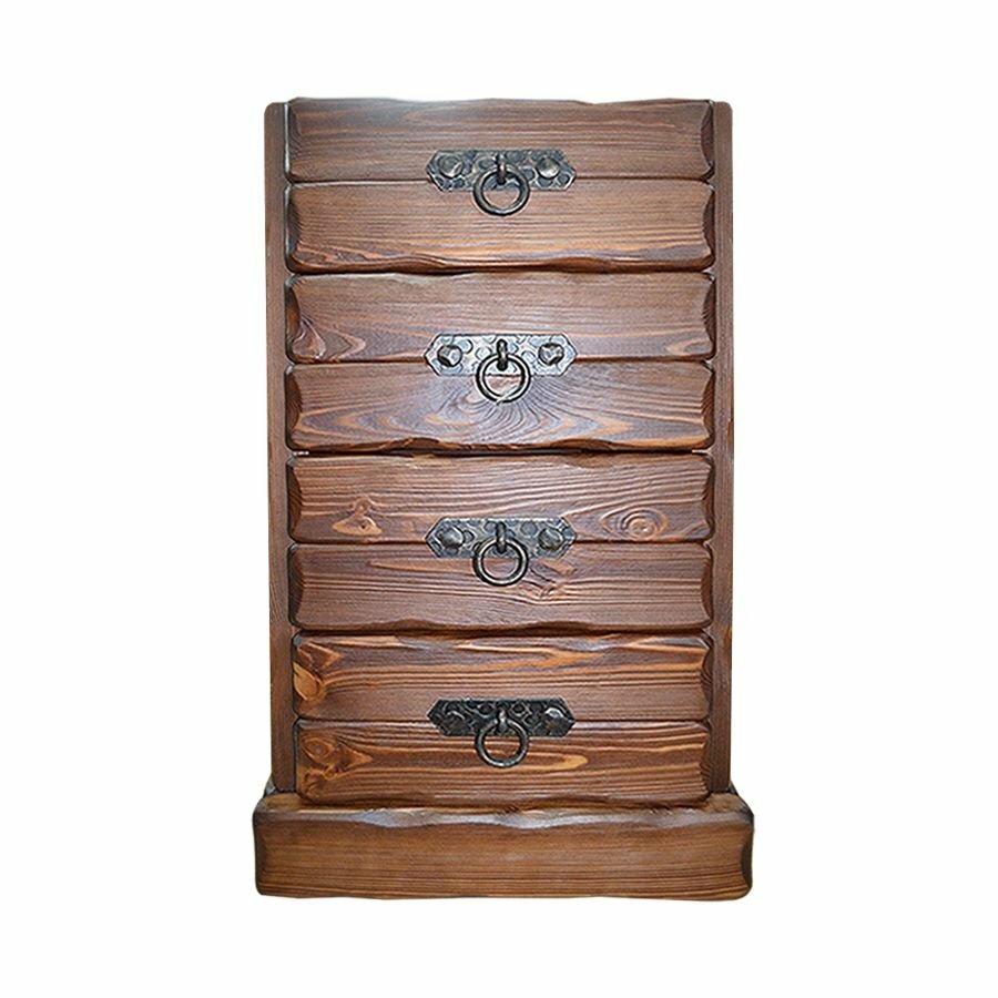 Ящик для кухни напольный (4 ящика) "Барон" 40*59*Н82 рианна старый орех