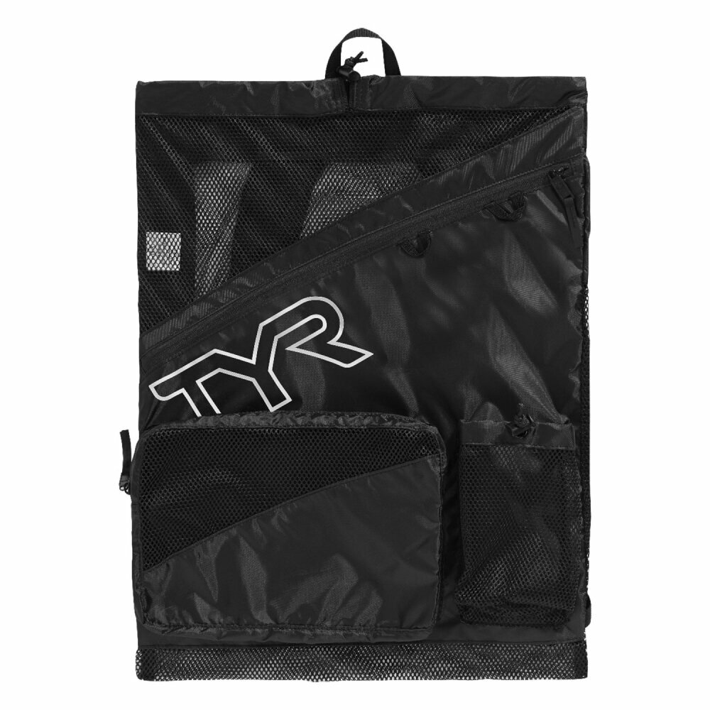 Рюкзак TYR Elite Team Mesh Backpack, Black