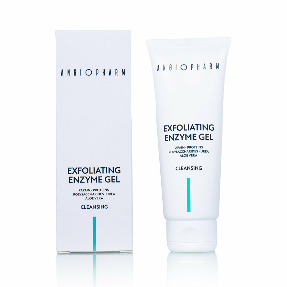 Angiopharm Exfoliating Enzyme Gel Энзимный гель-эксфолиант для лица, 75 мл