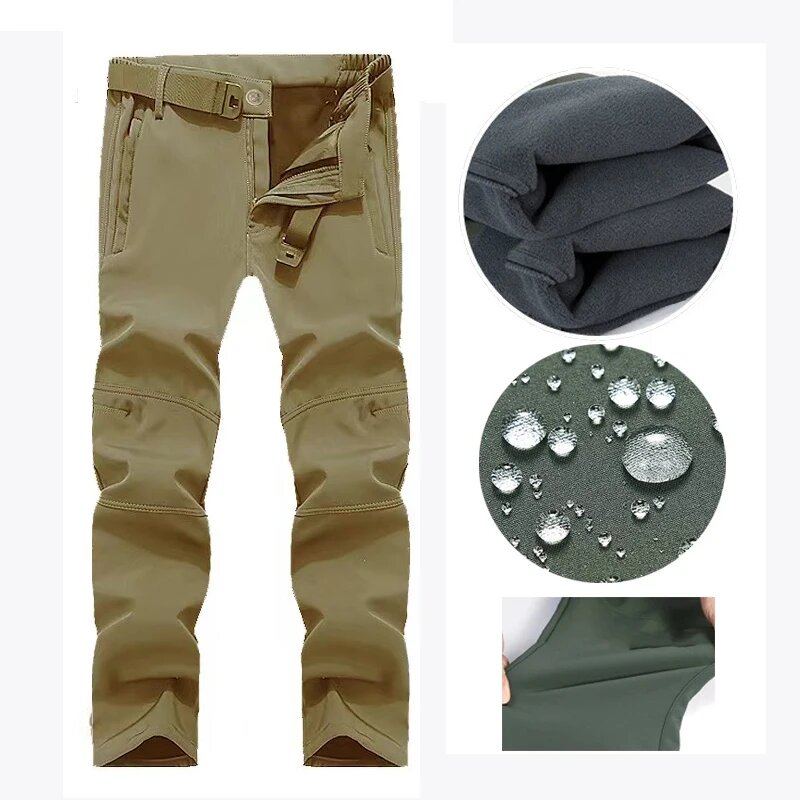 Мужские тактические брюки softshell Khaki, размер M