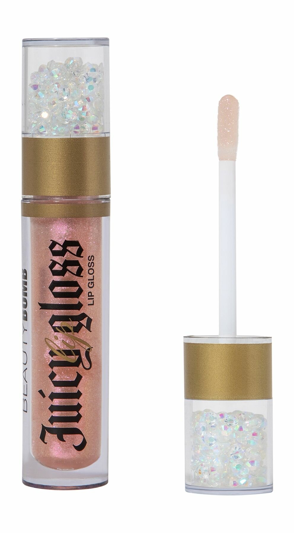 BEAUTY BOMB Блеск для губ Juicy, 3,4 мл, 06 Cosmic Heart