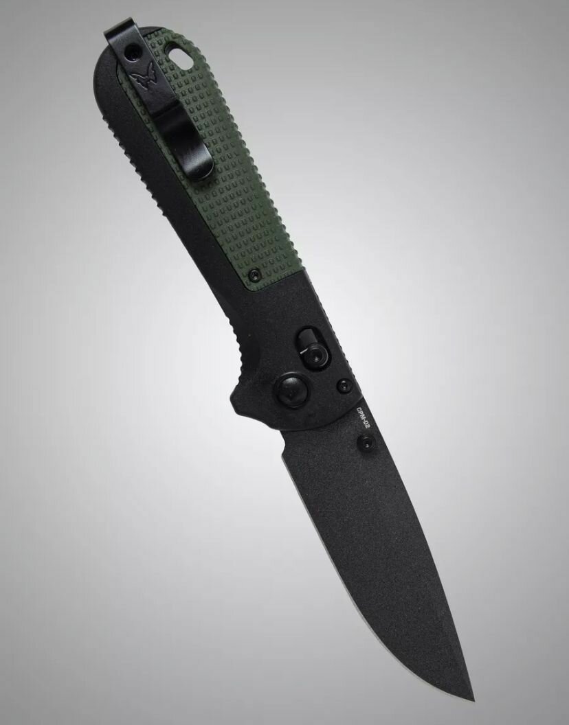 Нож складной, нержавеющая сталь, туристический, черный