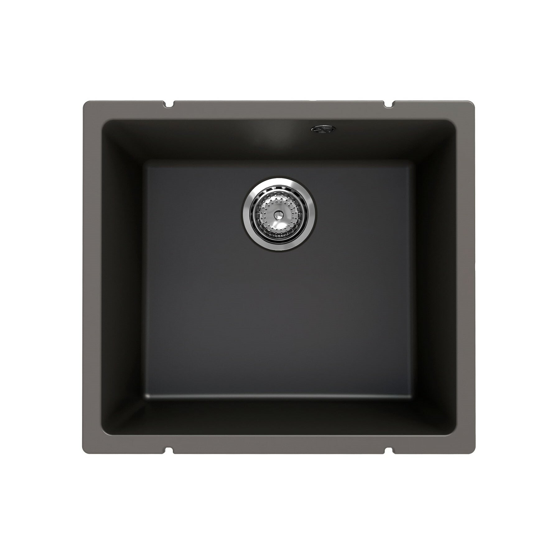 Кухонная мойка Ulgran Quartz Under 450-09, асфальт