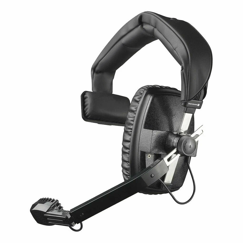 Beyerdynamic DT 108 / 50 / black Головная гарнитура с одним наушником 50 Ом и динамическим микрофоном, цвет черный