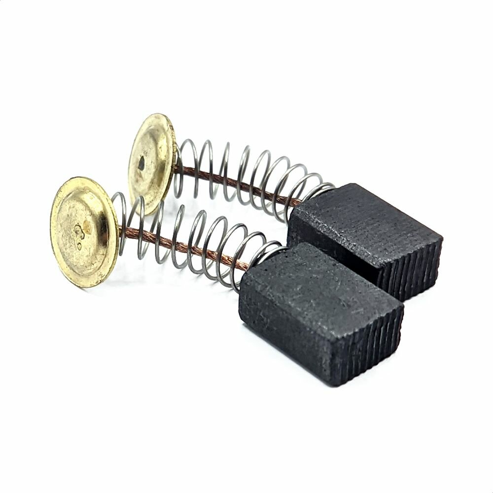 Щетки угольные (7х11х16) для болгарки Stern AG230 (пружина, пятак)