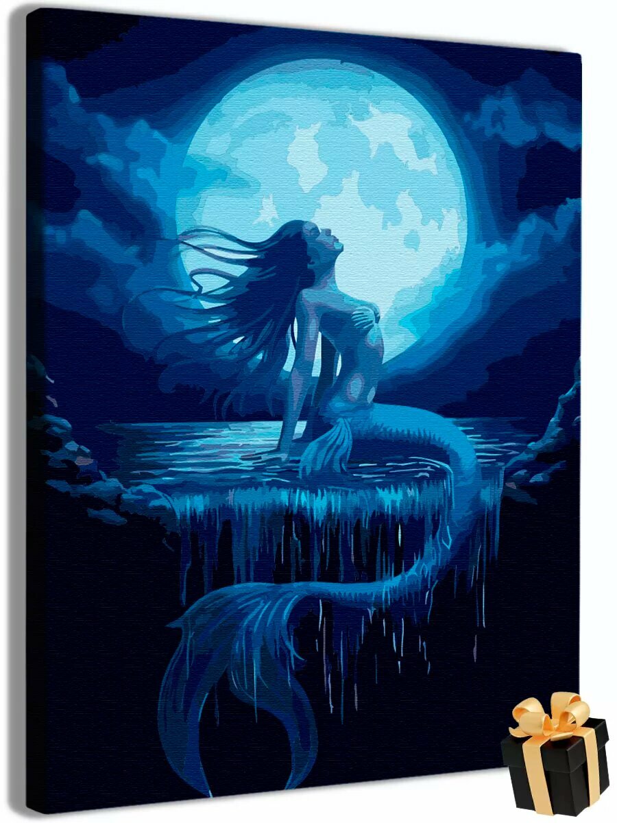 Картина по номерам русалка