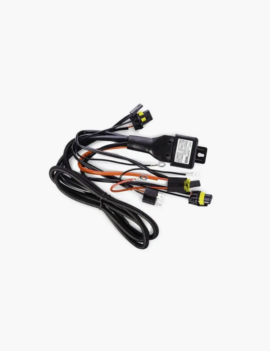 Биксеноновая проводка коса + реле H4 12V для установки Biled