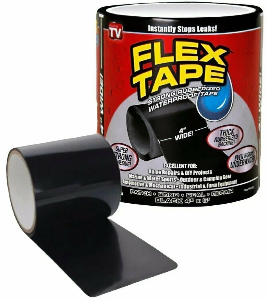 Клейкая лента для ремонта сверхпрочная, водонепроницаемая, универсальная