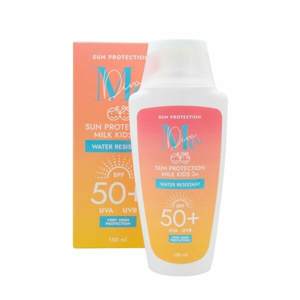 Молочко солнцезащитное для тела детское SPF50+ Sun Care Mediva/Медива 150мл