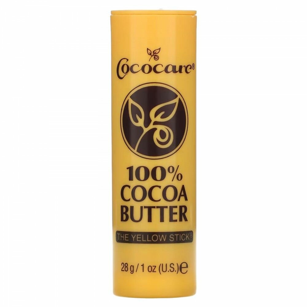 Cococare, Cocoa Butter, 100% масло какао, стик 28 г