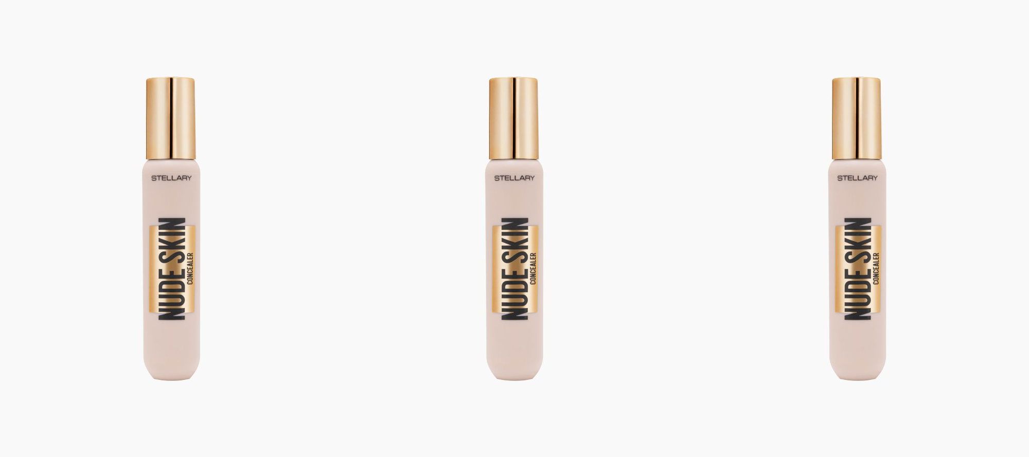 Кремовый консилер Stellary, Nude skin concealer, тон 01, 3 шт.