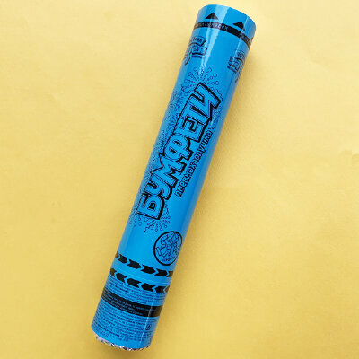 Хлопушка Бумфети 30см конф бум голубое