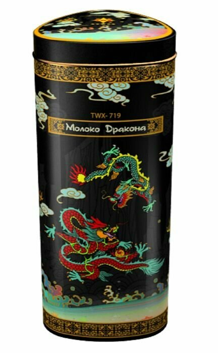 Chu Hua Чай зеленый китайский с молочной карамелью "Молоко Дракона", 150 г.