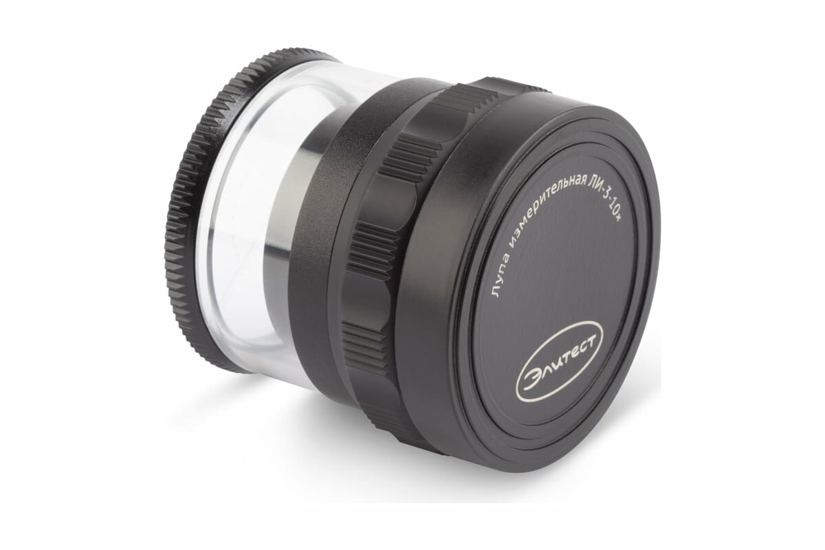 Элитест ЛИ-3-10× измерительная лупа с точной шкалой и оптическим увеличением 10× 00115311