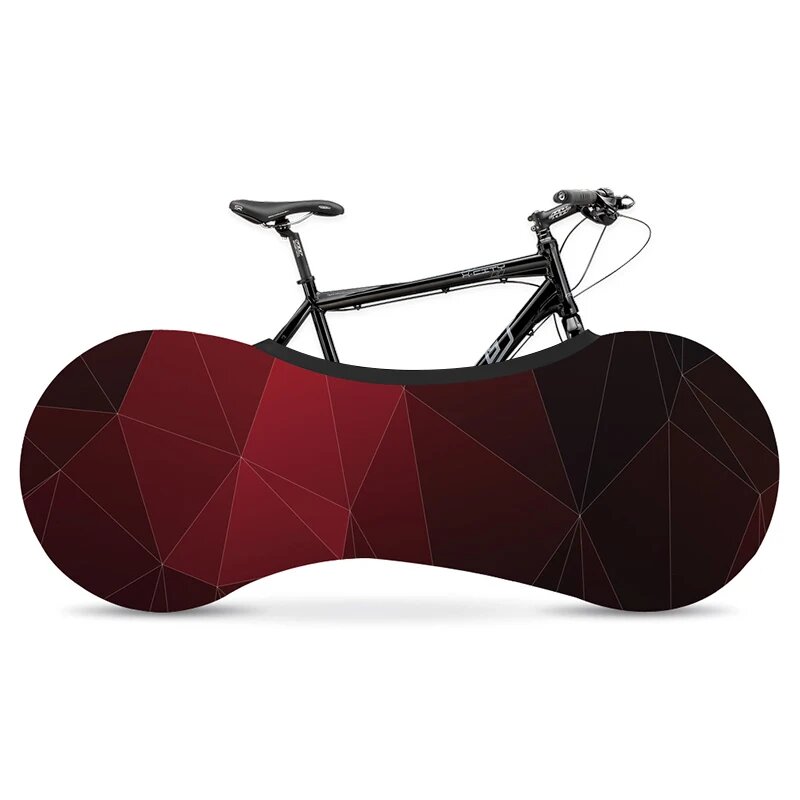 JIBOO Чехол для велосипеда JB-035 эластичный шелк 26-29 дюймов Бордовый, L, 10
