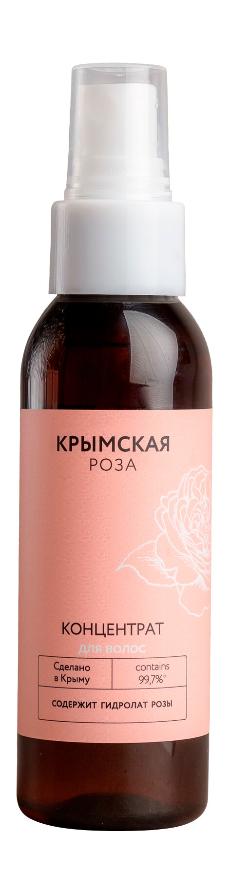Крымская роза Спрей-концентрат для волос Крымская Роза, 100 мл