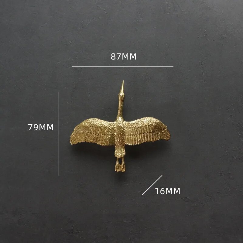 Латунные ручки для мебели в форме крана A