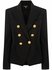 Пиджак BALMAIN 6-Buttons, размер 34, black/black