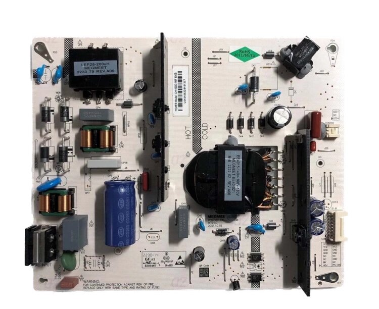 Блок питания CH1130D-1MF 600B для Hart. HTY-50UHDO11MG-HC22, HYUNDAI H-LED50BU7003, HARPER 50U777TS, SBER SDX-50U4123B