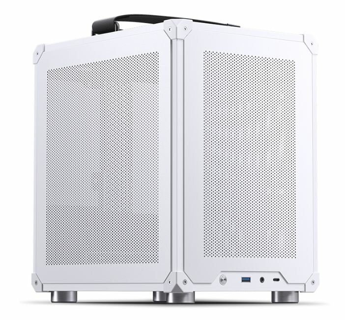 Компьютерный корпус JONSBO C6 Handle White (C6 Handle White) белый - Mini Tower, Micro-ATX, Mini-ITX, USB 3.2 Gen 1 Type-A, USB 3.2 Gen 1 Type-C