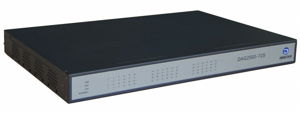 Dinstar DAG2500-72S IP шлюз, 72*FXS, IPV6