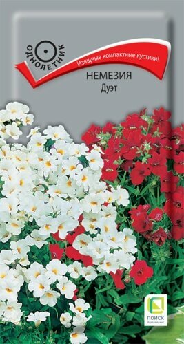 Семена Немезия Дуэт 0,05гр Одн 30см (Поиск)
