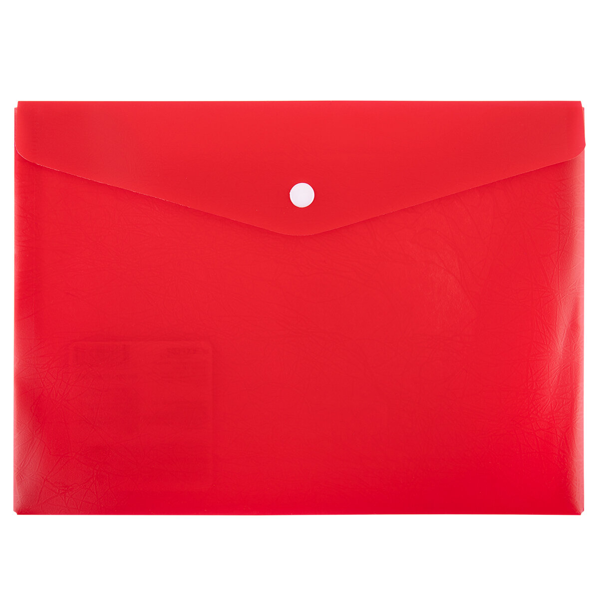 Папка-конверт с кнопкой "Expert Complete" Premier A4 180 мкм волокно красный new ЕС21114004