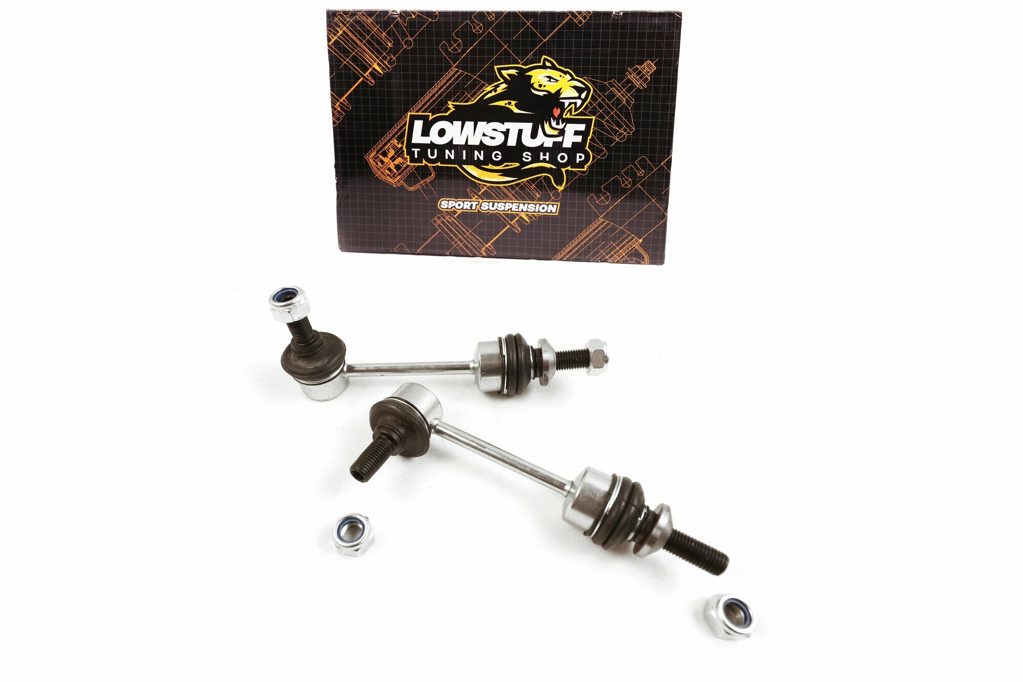 BMW E60 E61 E63 E64 Стойка крепления штанги стабилизатора M12x1.5 пара LOWSTUFF 52BM0022