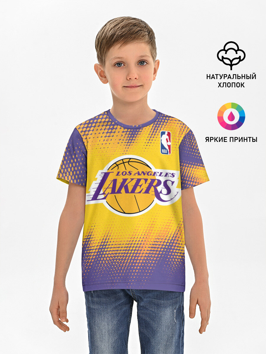 Футболка хлопковая детская Los Angeles Lakers